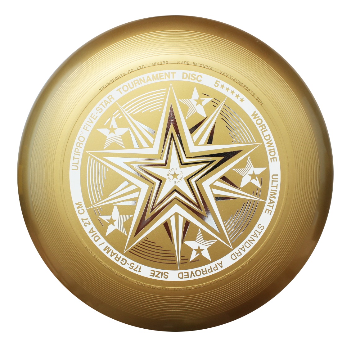 Frisbee UltiPro-FiveStar gold | LENOŠÍME.CZ